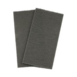 4-1/2"X9" U/F THIN GRAY SCUFF PAD, with Sillicon Carbide Grain(25 pcs ...