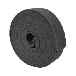High Teck SPRGRAY 4.5"X32.8' U/F GRY SCUFF ROLL, Silicon Carbide, Nylon ...