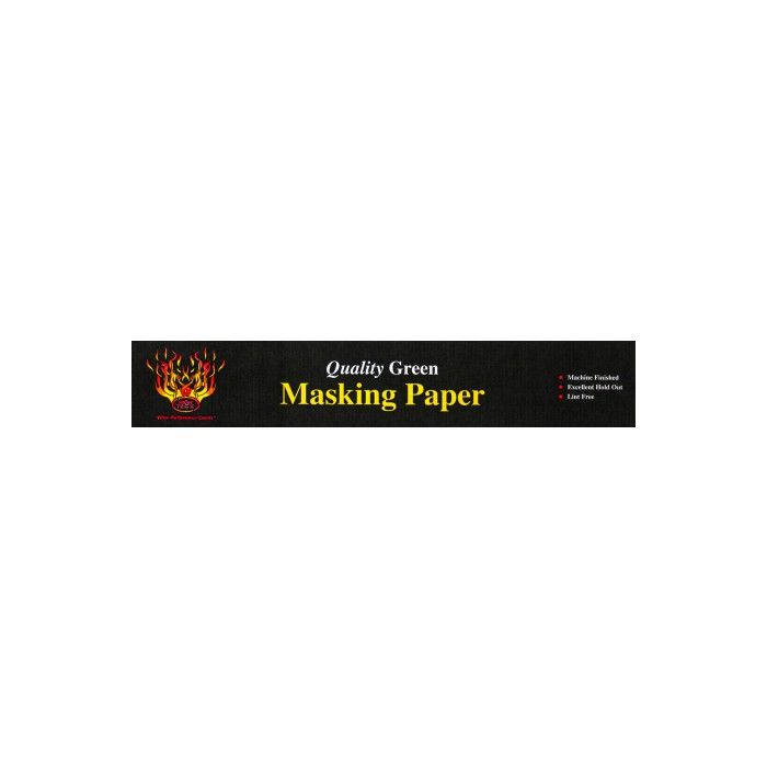 500' Quality Green Masking Paper